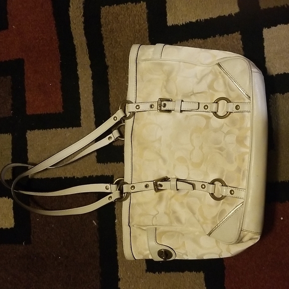 Coach | Bags | Vintage White Coach Purse | Poshmark